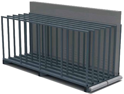 Verticale platenrekken | Vanas Engineering