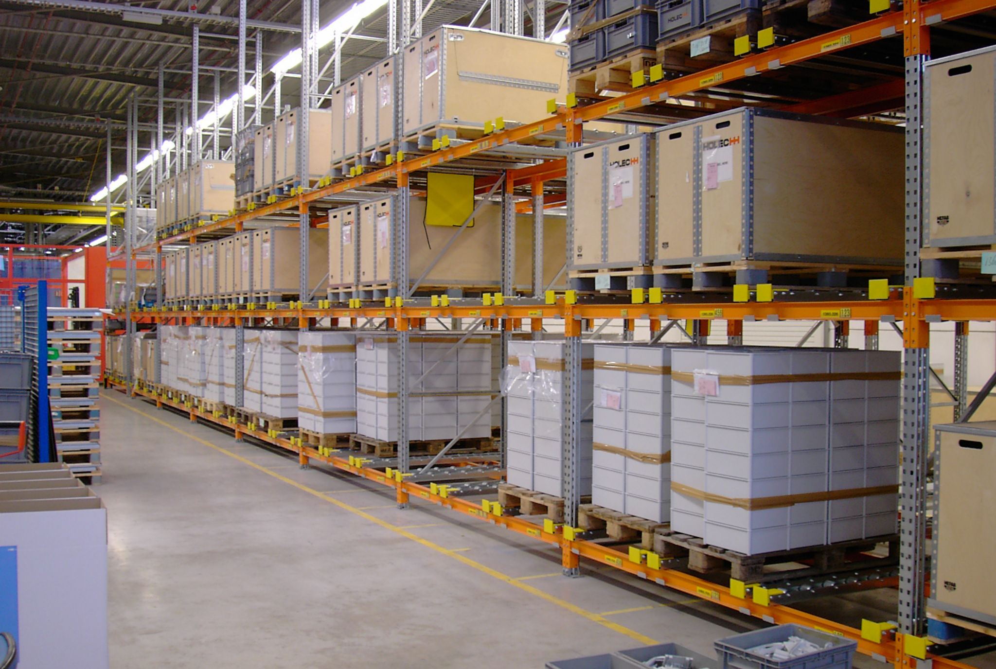 Pallet doorrolstellingen | Vanas Engineering